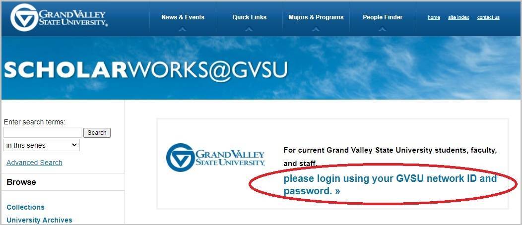 Student Submissions to ScholarWorks@GVSU - University Libraries - Grand ...